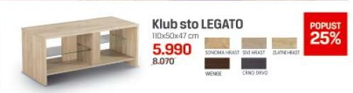 Klub sto LEGATO, Forma Ideale