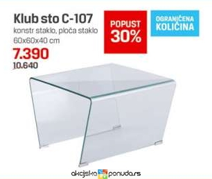 Klub sto C-107, Forma Ideale