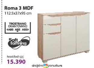 Komoda Roma 3 MDF, Matis