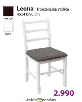 Trpezarijska stolica Leona, Matis