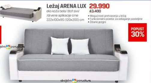 Ležaj ARENA LUX, Forma Ideale