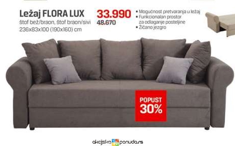 Ležaj Flora Lux, Forma Ideale