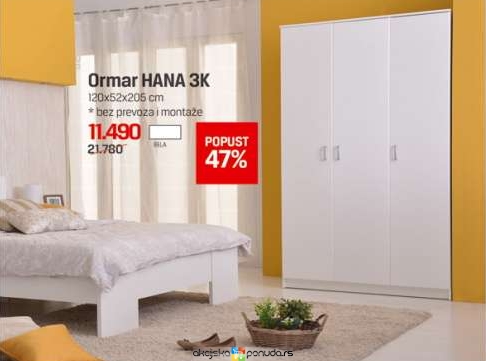 Ormar HANA 3K, Forma Ideale