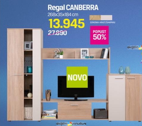 Regal Canberra, Forma Ideale