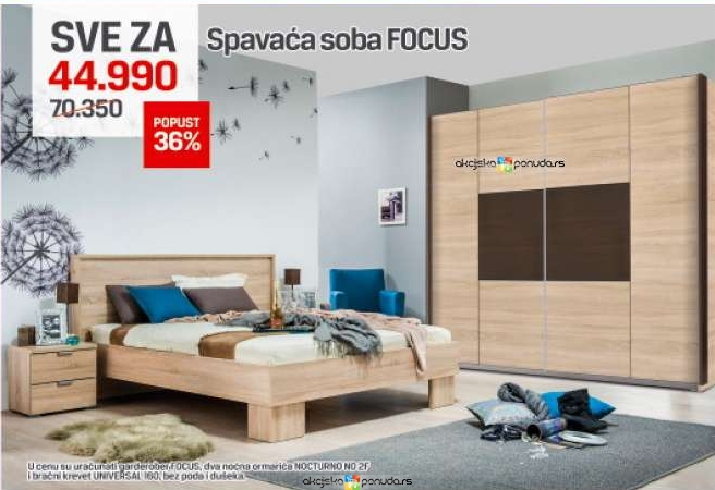 Spavaća soba Focus, Forma Ideale