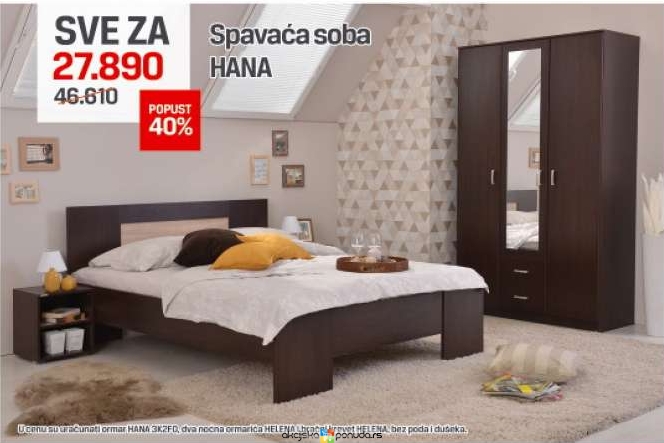 Spavaća soba Hana, Forma Ideale