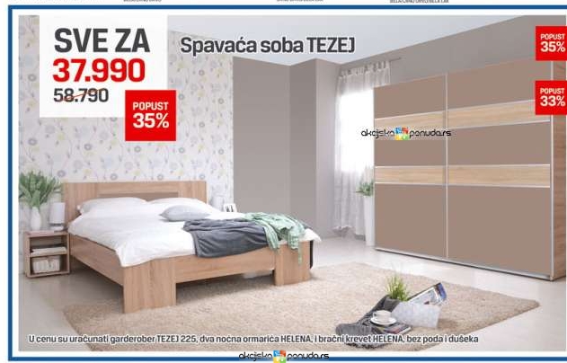 Spavaća soba Tezej, Forma Ideale