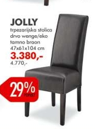 Trpezarijska stolica Jolly, Forma Ideale