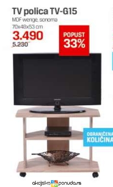 TV polica TV-G15, Forma Ideale