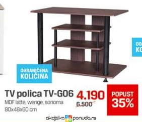 TV polica TV-G06, Forma Ideale