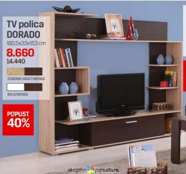 TV polica Dorado, Forma Ideale