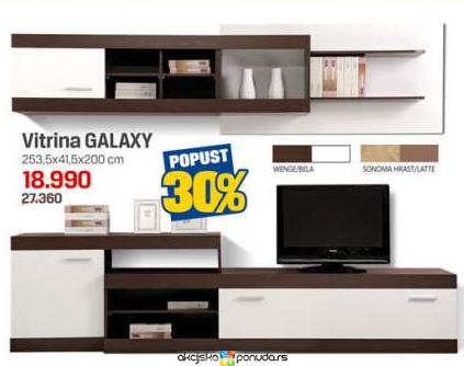 Vitrina GALAXY, Forma Ideale