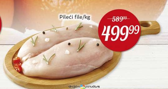 Pileći file, 1kg,