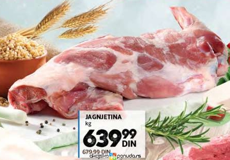 Jagnjetina, 1kg,