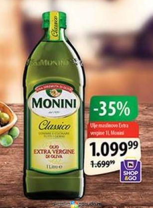 Maslinovo ulje Monini, 1l, Monini