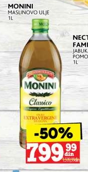 Maslinovo ulje Monini, 1 l, Monini