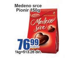 Medeno srce Pionir, 150g, Pionir