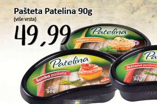 Patelina pašteta , 90g, Patelina