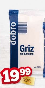 Griz Dobro, 200g, Dobro