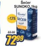 Šećer kristal Sunoko, 1kg, Sunoko