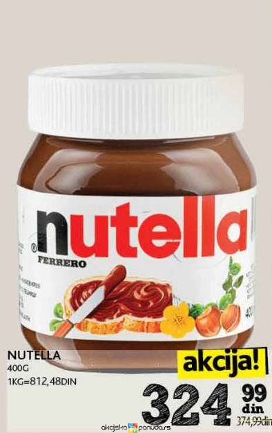 Nutella krem, 400g, Nutella