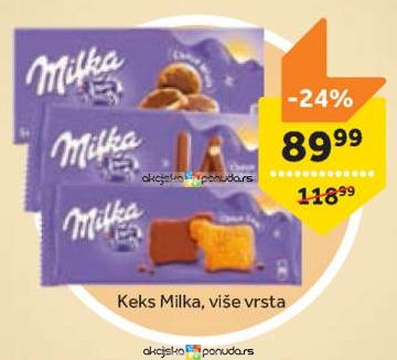 Keks Milka, Milka