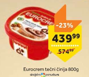 Takovo Eurocrem, 800g, Takovo