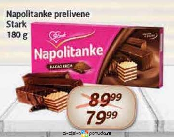 Napolitanke Štark, 180g, Štark