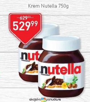 Nutella krem, 750g, Nutella