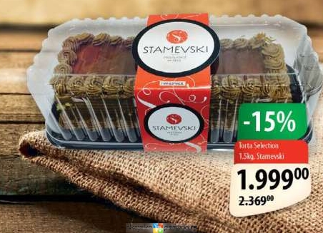 Torta Selection Stamevski, 1,5kg, Stamevski torte i kolači