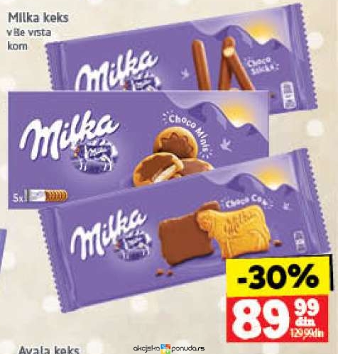 Keks Milka, Milka