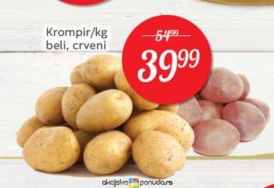 Beli krompir, crveni krompir, 1kg,