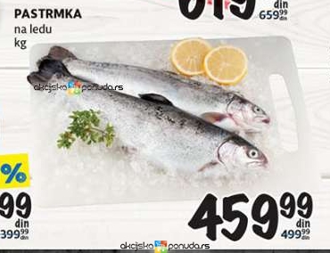 Pastrmka, 1kg, Rečna riba