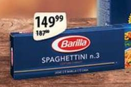 Špageti Barilla, Barilla