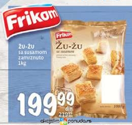 Žu-Žu sa susamom, 1kg, Frikom