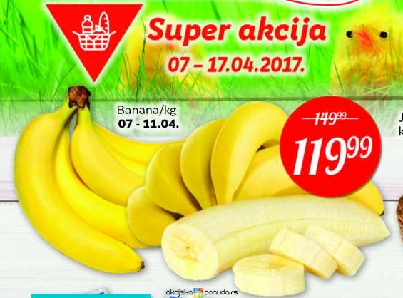 Banane, 1kg,