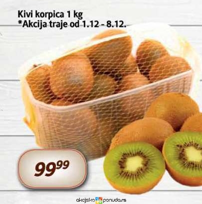 Kivi korpica, 1kg,