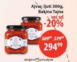 Ajvar Bakina tajna, 300g, Bakina tajna