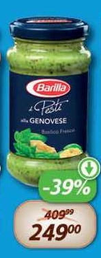 Pesto Genovese sos Barilla, Barilla