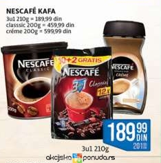 Nescafe 3u1, 210g, Nescafe