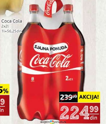 Coca Cola 2x2l, Coca cola