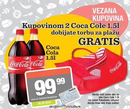 Coca Cola 1,5l, Coca cola