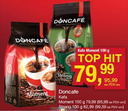 Doncafe Moment mlevena kafa 100 g, Doncafe