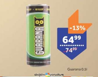 Guarana energetski napitak, 0,5l, Guarana