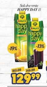 Rauch Happy day sokovi, 1l, Rauch