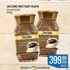 Jacobs Cronat Gold instant kafa, 100g, Jacobs