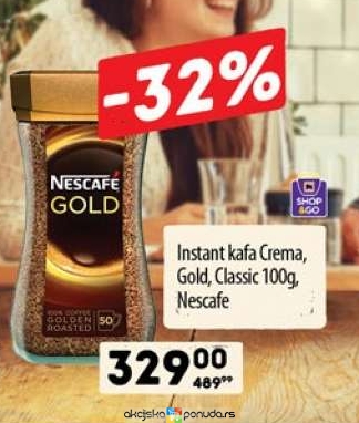 Nescafe Gold instant kafa, 100g, Nescafe