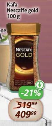 Nescafe Gold instant kafa, 100g, Nescafe