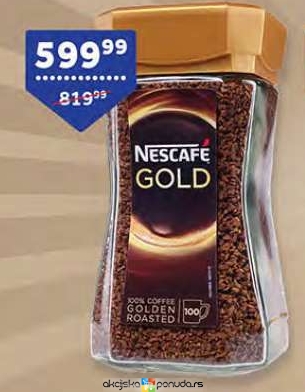 Nescafe Gold instant kafa, 200g, Nescafe