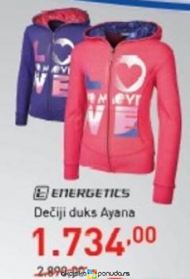 Dečiji duks Ayana Energetics, Energetics